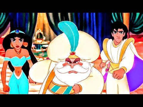 Aladdin 1 (1992) Prince Aladdin frees the sultan of Jafar's snake staff.