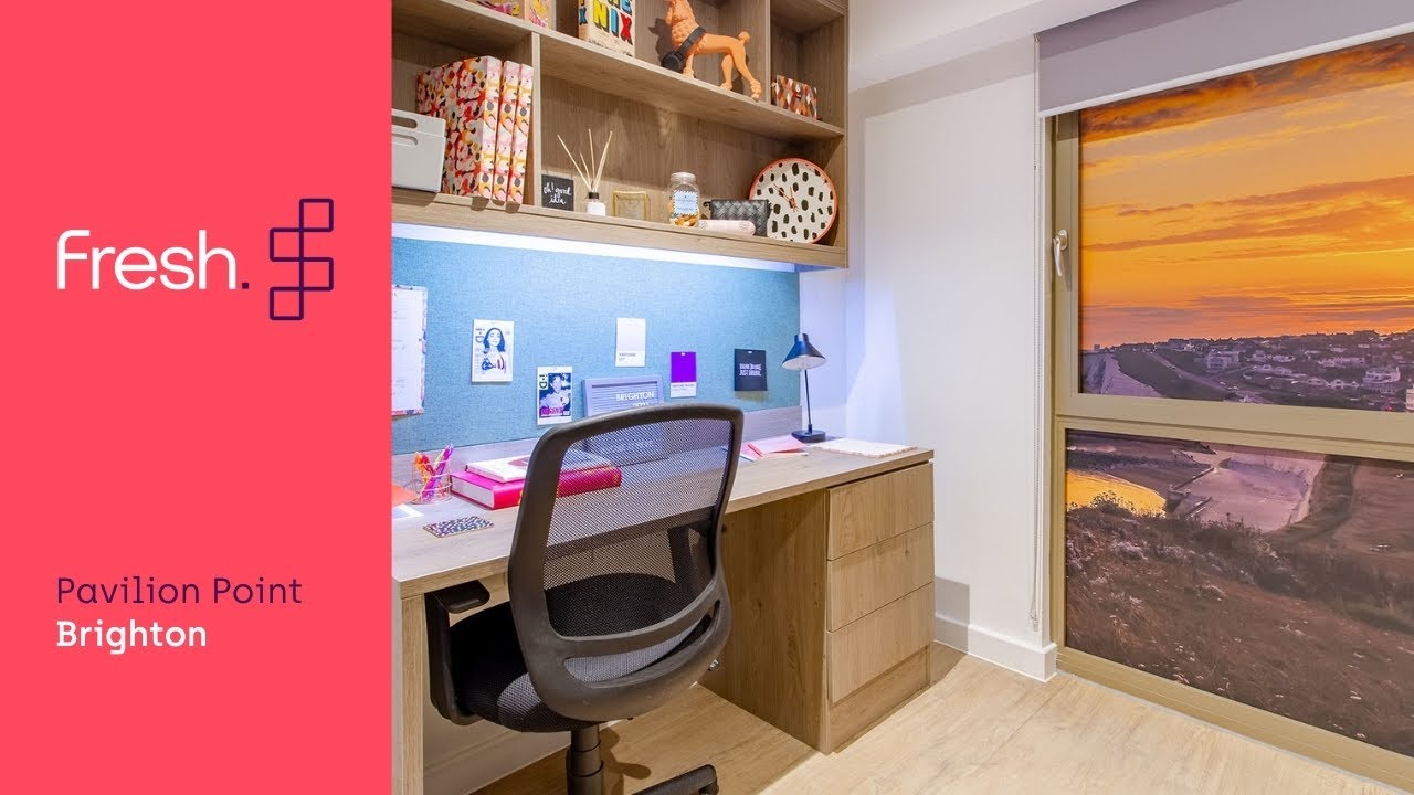 Pavilion Point, Brighton, Student Accommodation | Fresh - YouTube
