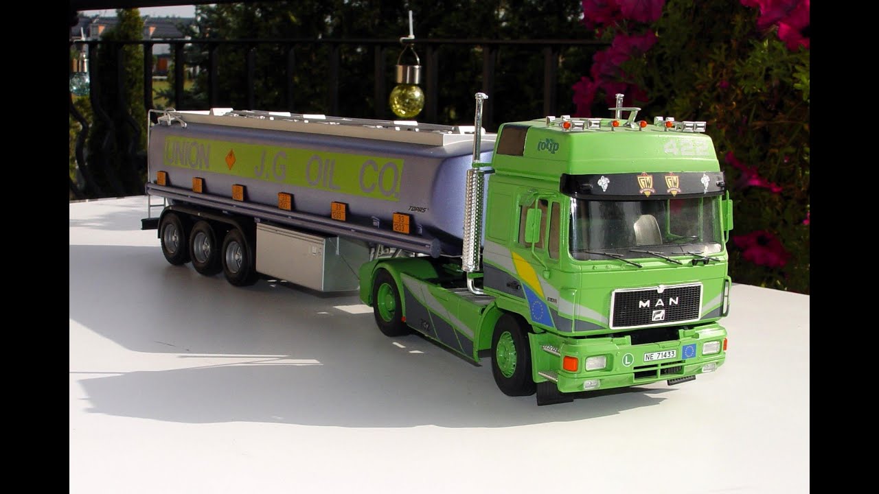 MAN F90 COMMANDER - ITALERI N0 732, 1/24 scale, Heavy Tank Trailer ...