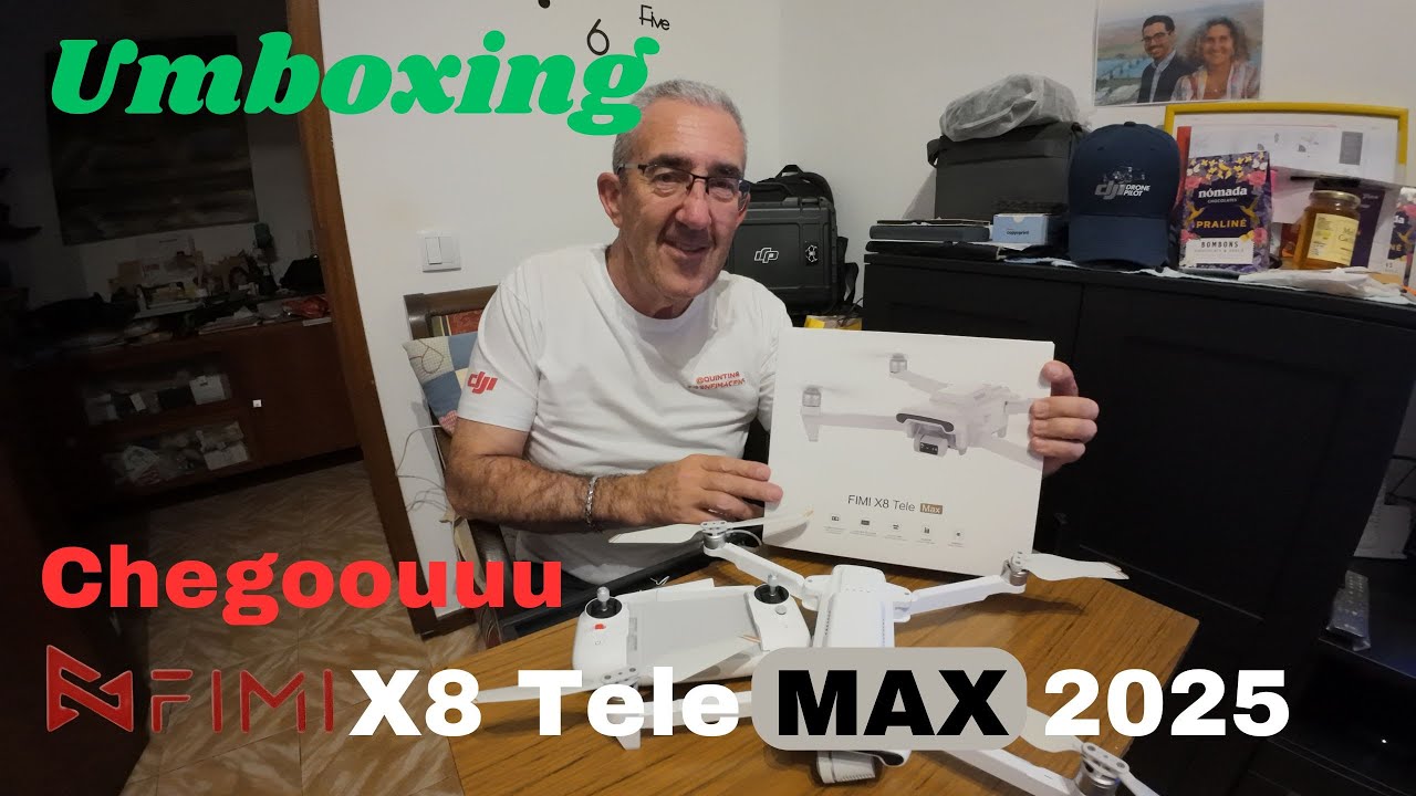 Unboxing - FIMI X8 TELE MAX o Drone mais PODEROSO 2025 - YouTube
