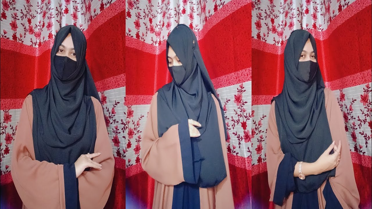 Full Body Coverage Hijab Tutorial!! Hijab Always Protect Girls!! New Hijab Tutorial For Girls ...