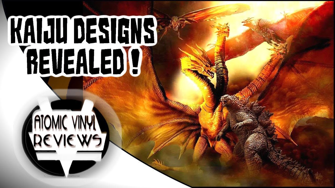 NEW Godzilla, Rodan, Mothra and King Ghidorah 2019 Legendary Pictures ...