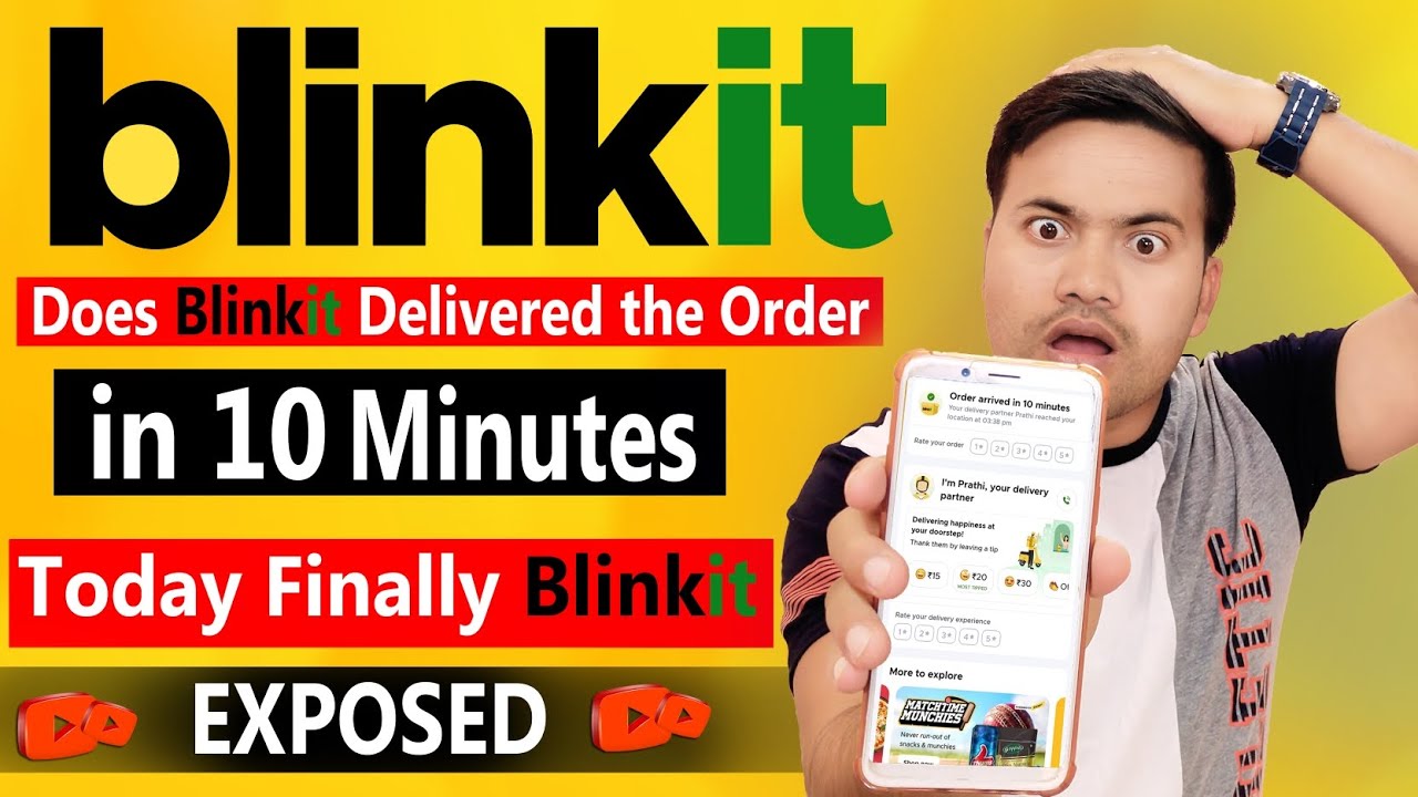 Blinkit | Blinkit Finally Exposed | Does Blinkit deliverd the order in ...