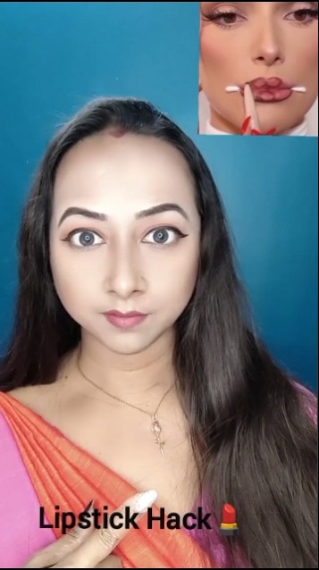 Try This Lipstick Hack 💄 #youtubeshorts #lipstick #hack #makeup # ...