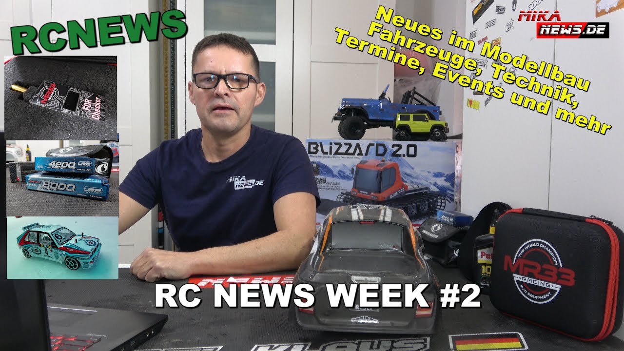 RC News Week #2 - Neues vom RC Modellbau Tamiya Kyosho Redcat TWS ETS ...