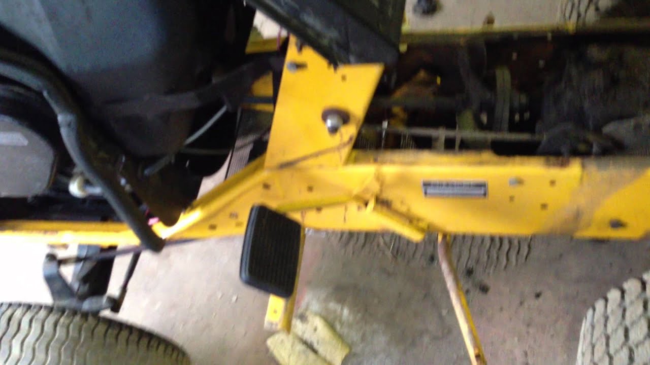 cub cadet 680 take apart/clean up - YouTube