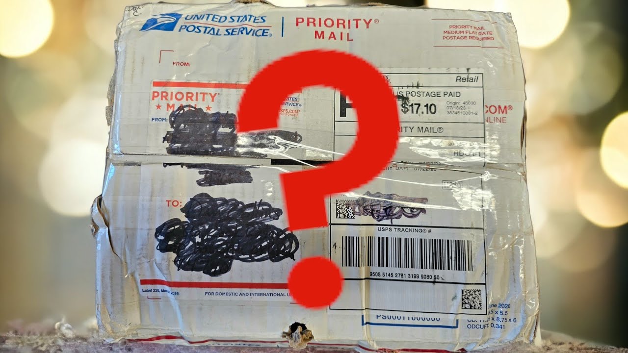 Unboxing a mailbox find from my buddy Brad Moore - YouTube