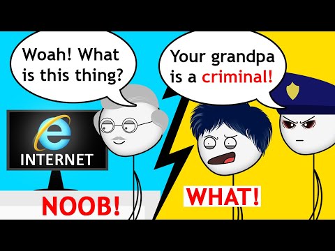 When a Gamer's Grandpa uses Internet