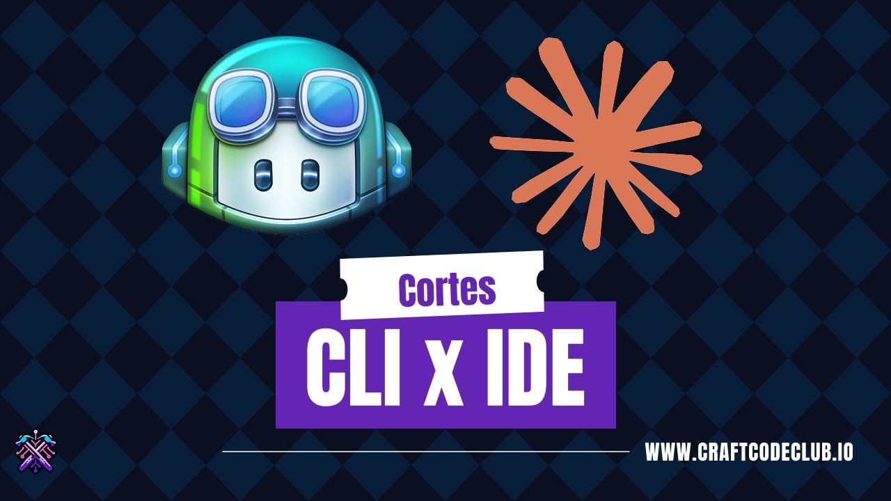 Agentes de AI na CLI vs na IDE - quando usar cada um? - YouTube