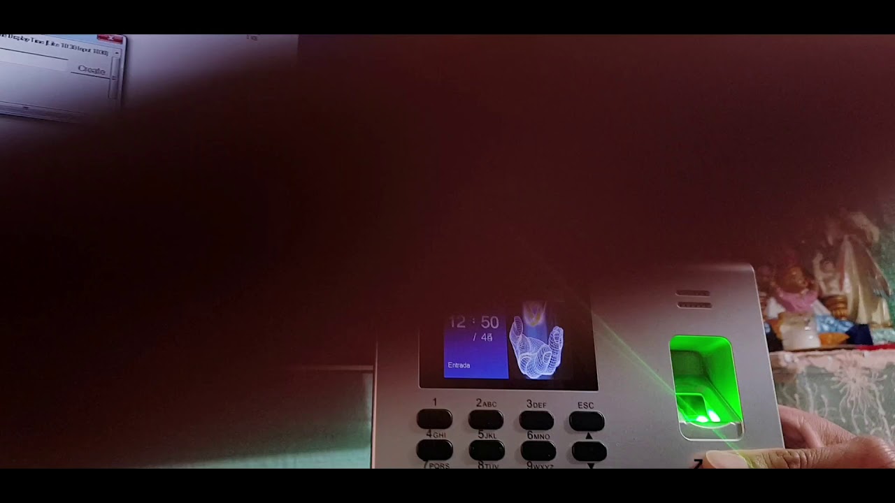 Desbloquear Biometrico ZKTeco K20 -K30 -K40 - IN01A-LX50 - Factory ...