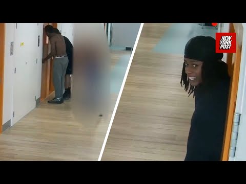 Chilling video shows prisoners breaking into giant smiles before beating sex offender to death