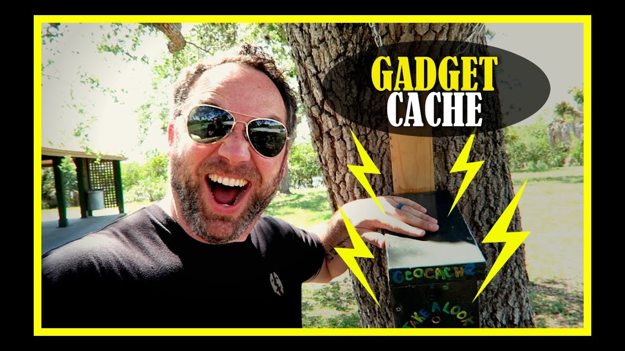 SHOCKING GADGET GEOCACHE! (Geocaching) - YouTube