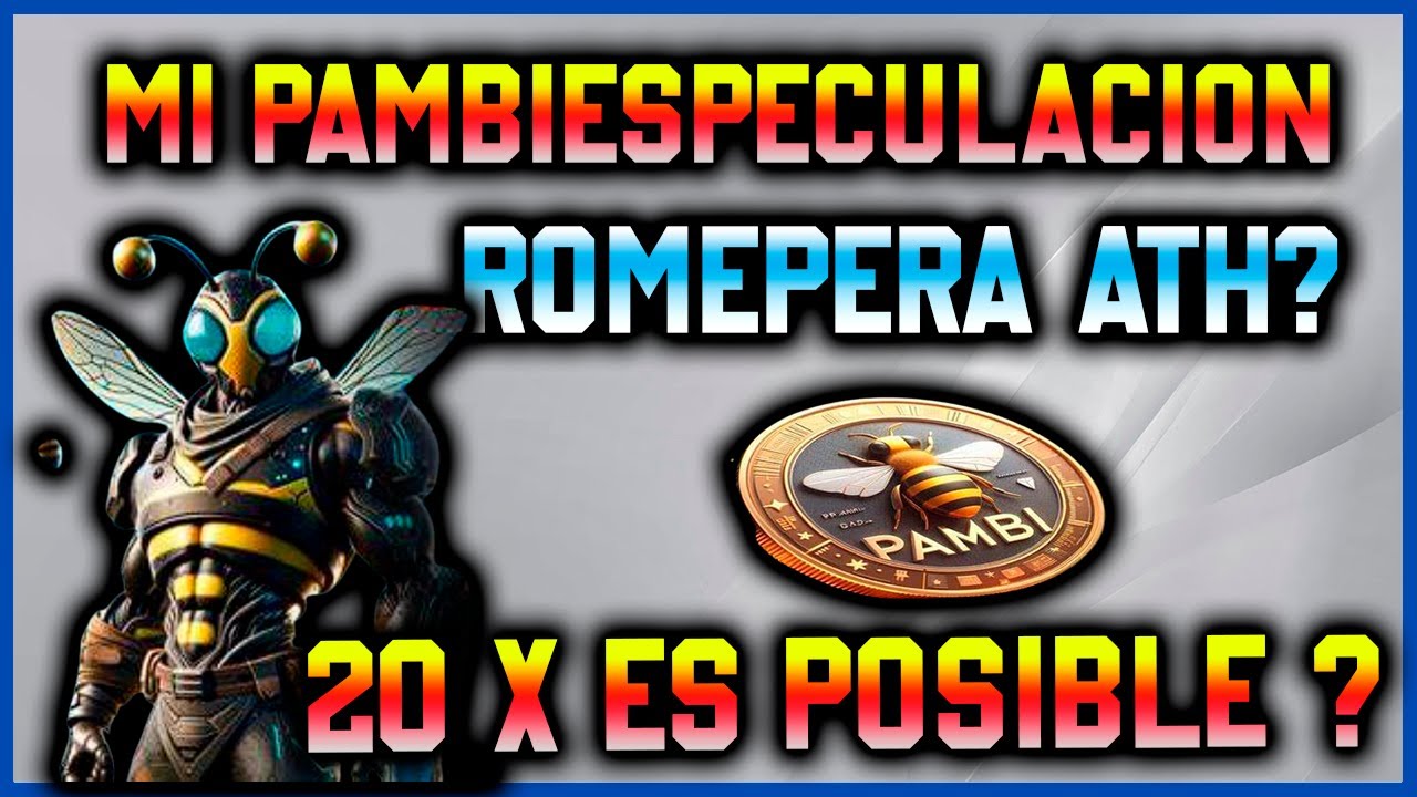 Pambi Coin📣 AQUI TE EXPLICO PORQUE CREO QUE PAMBICOIN ME ADELANTARA EL ...