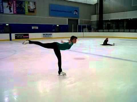 Flying Camel Spin - YouTube