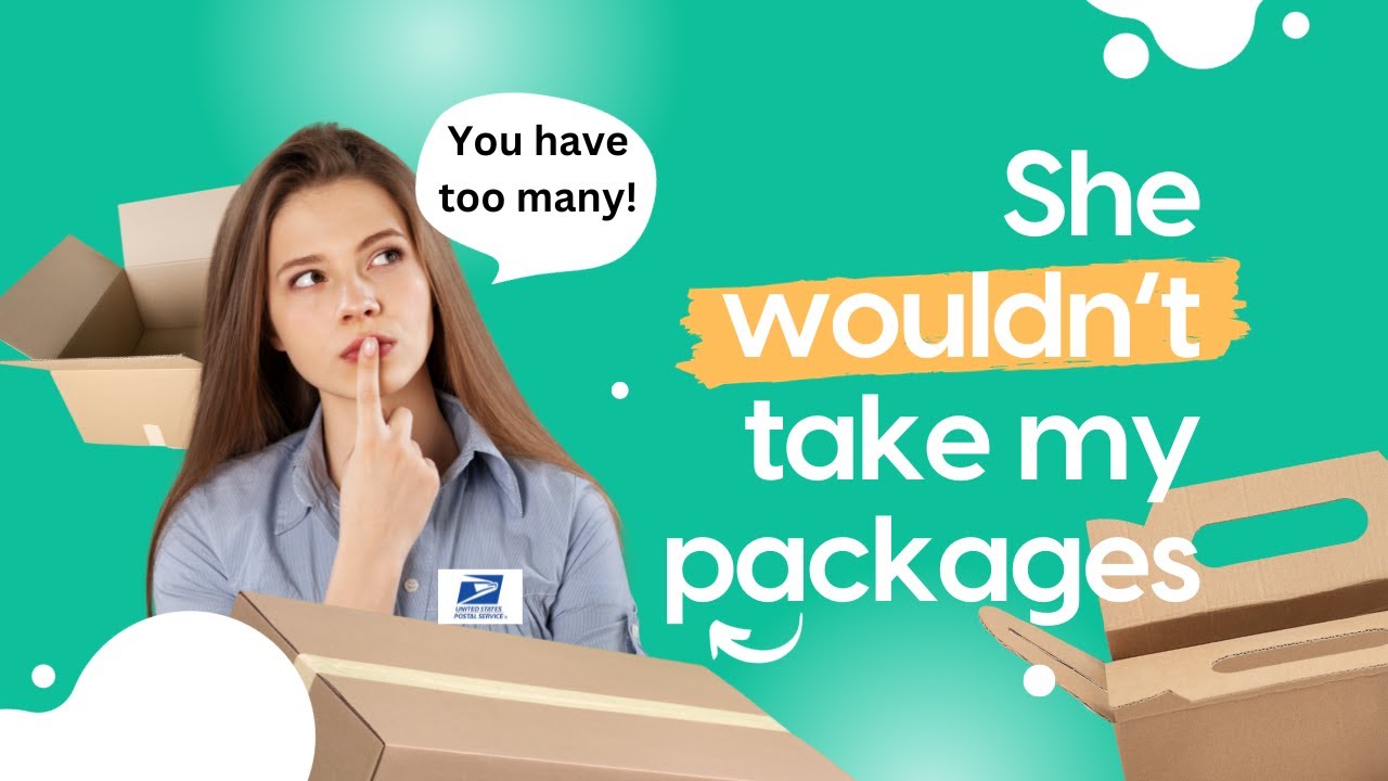 USPS couldn't take my eBay & Amazon packages - YouTube