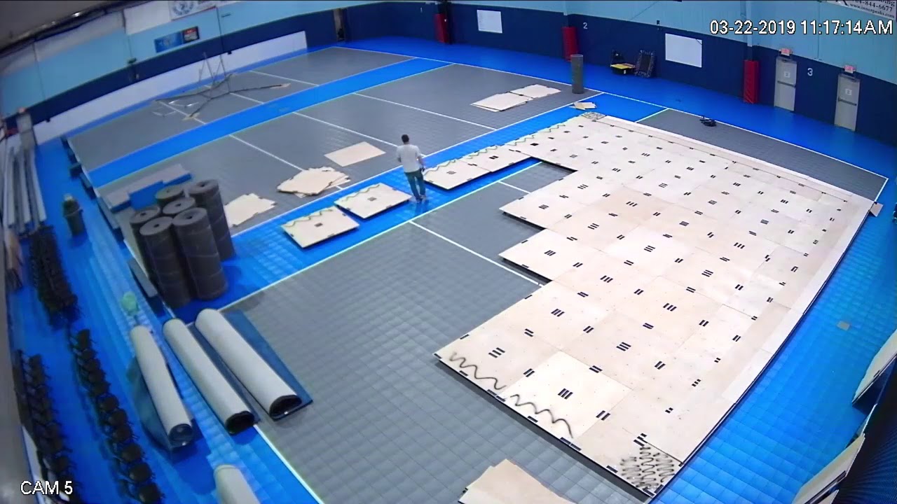 Sports Connection Converts To Gymnastics - YouTube