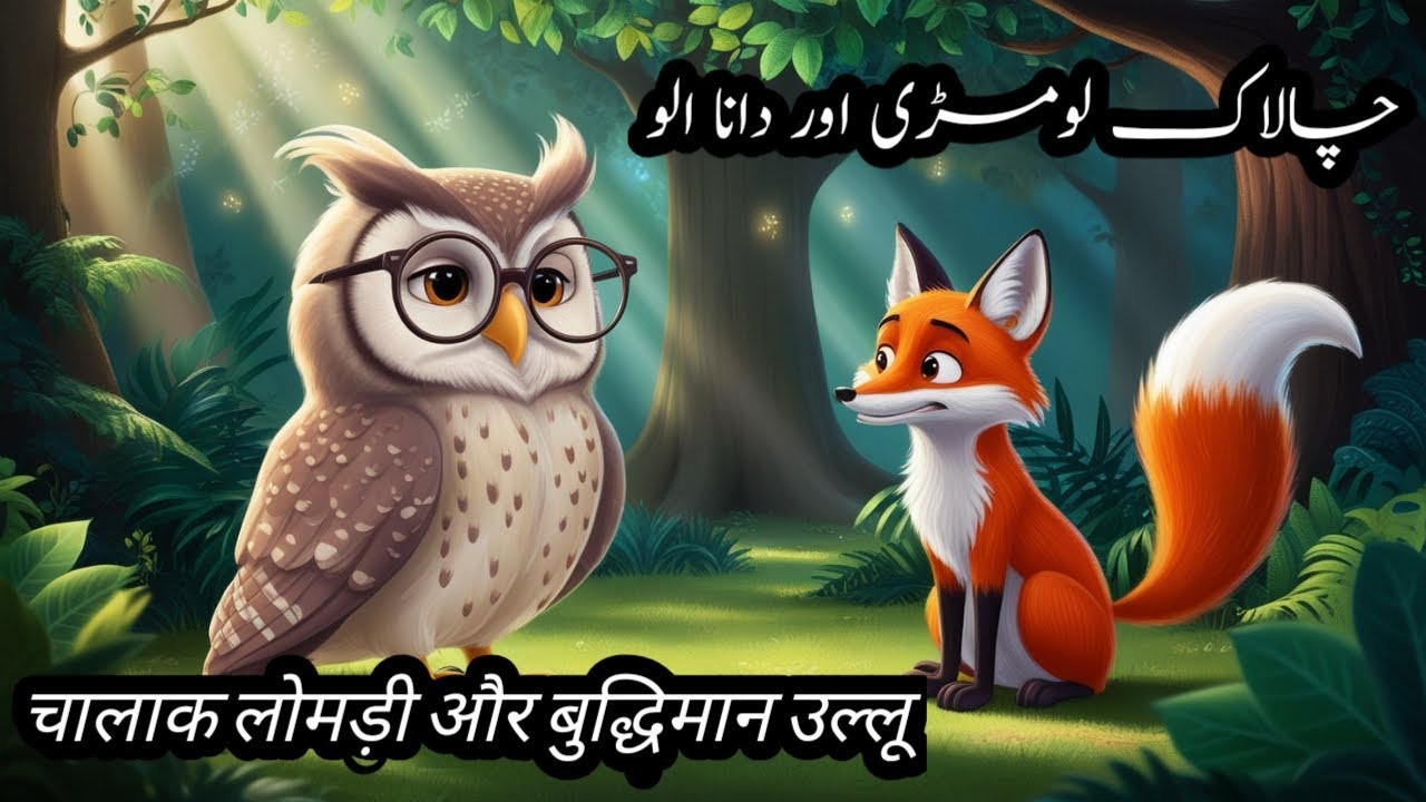 دلچسپ کہانیاں दिलचस्प कहानियाँThe Wise Owl and the Clever Fox: A Heartwarming Forest Tale" - YouTube