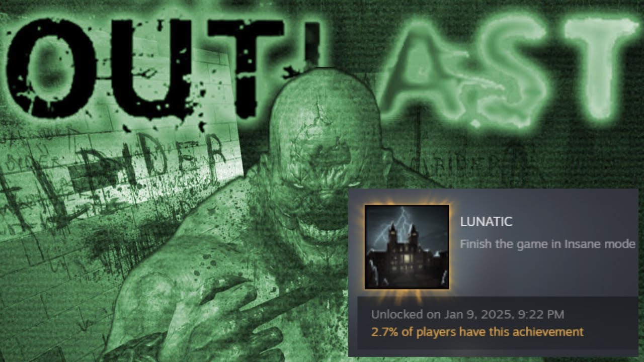 Outlast's Insane Difficulty is COMPLETELY Lunatic - YouTube