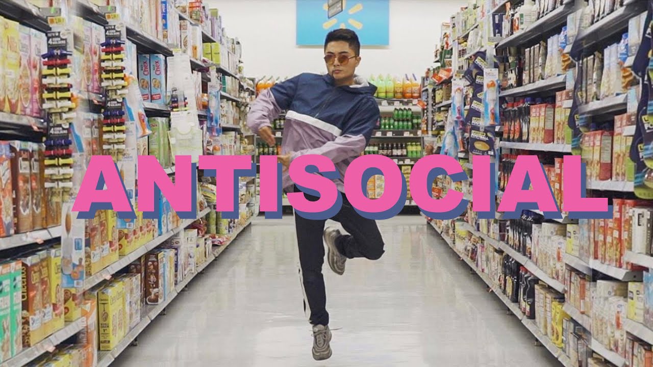 Ed Sheeran & Travis Scott - ANTISOCIAL Dance - YouTube