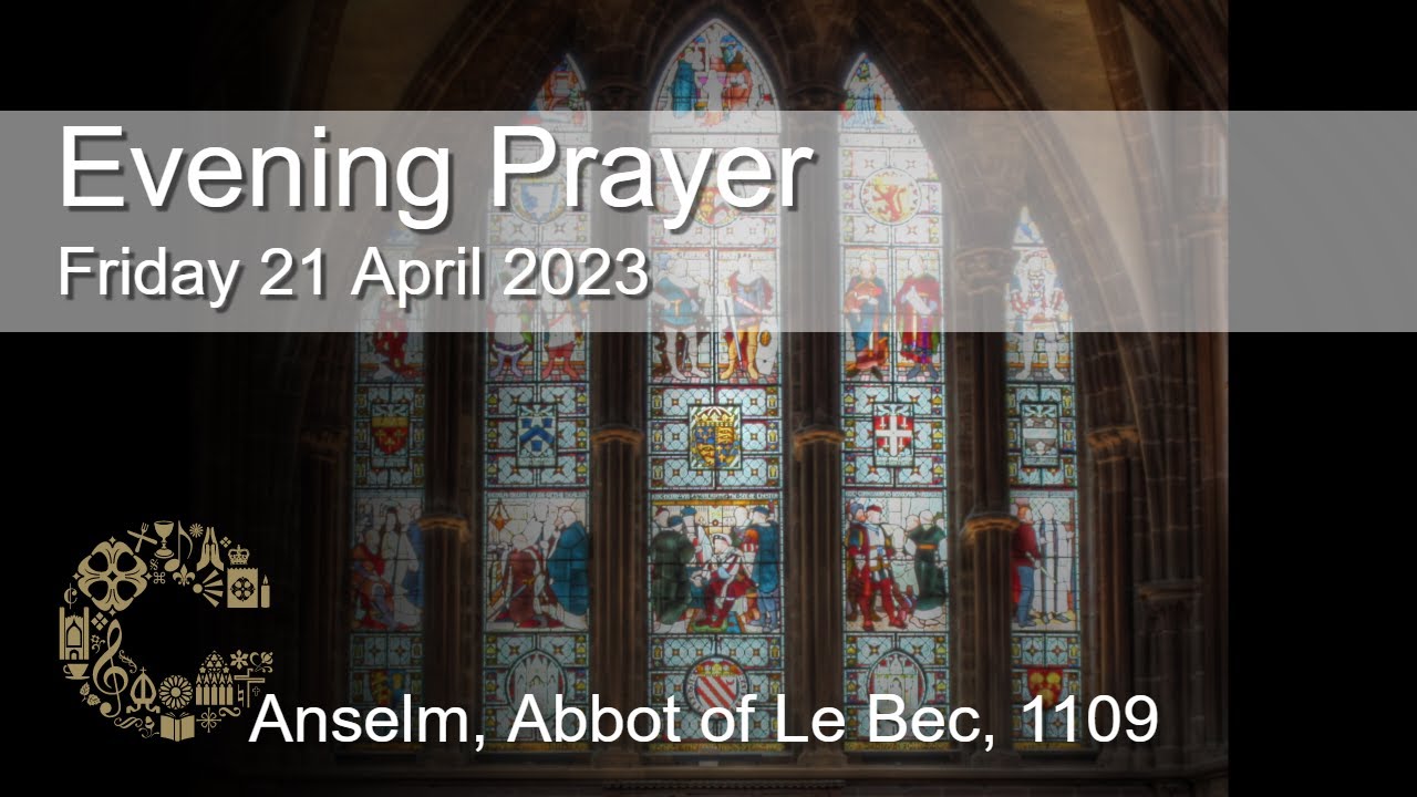 Evening Prayer | Friday 21 April 2023 | Chester Cathedral - YouTube