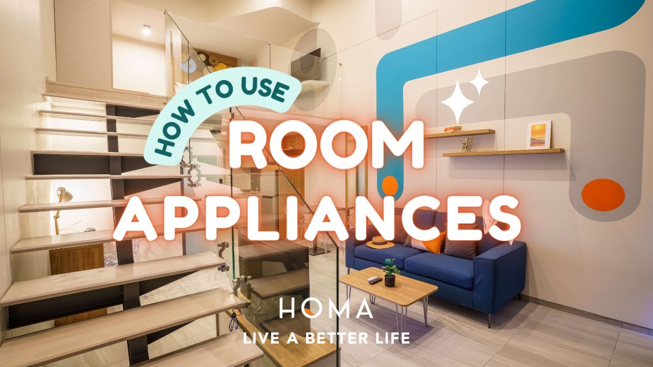 [Tutorial] How to Use HOMA Phuket Town Room Appliances - YouTube