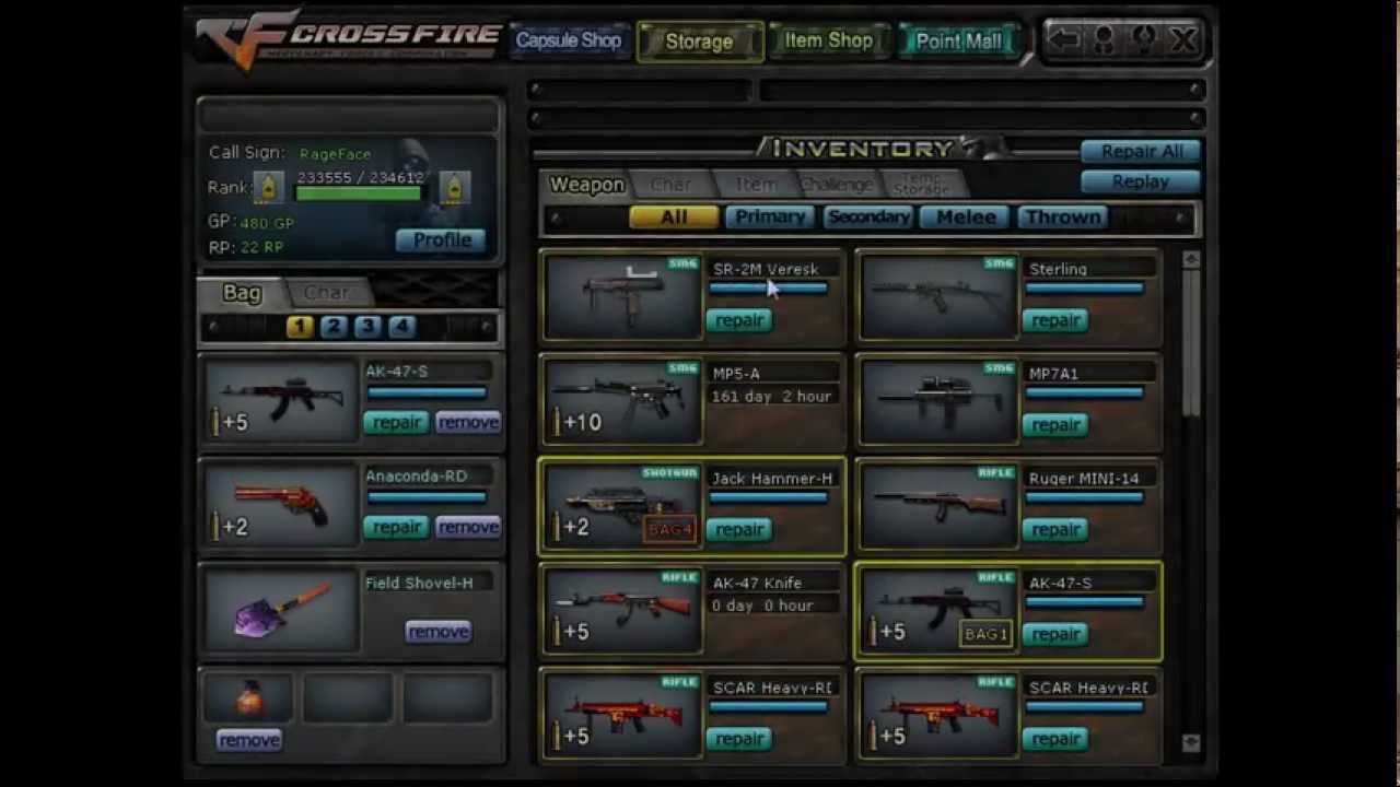 My Crossfire EU account 2013 - YouTube