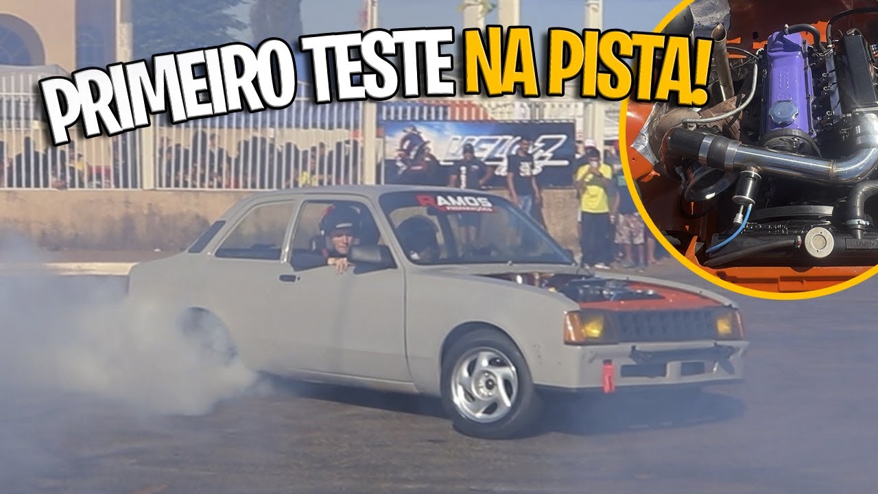 TESTE DO CHEVETTE MOTOR AP 1.8 FLUXO CRUZADO! // Canal Pé Na Lata - YouTube
