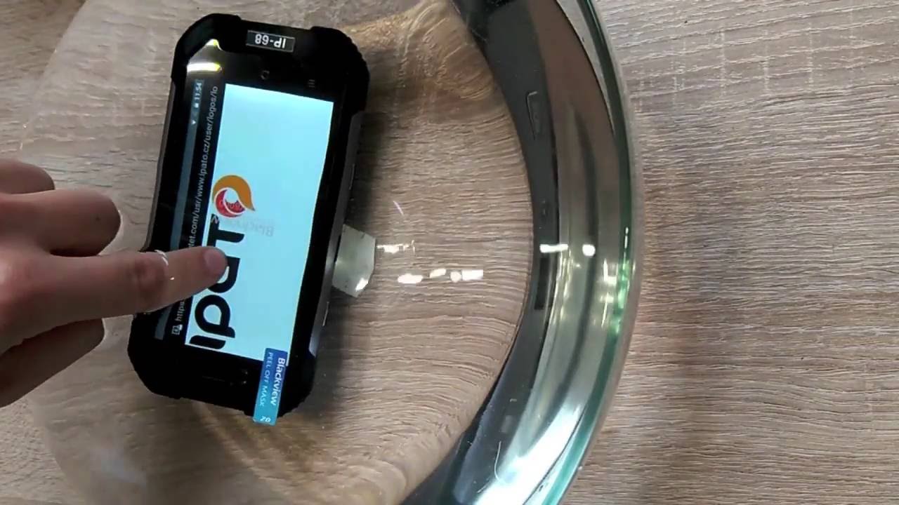 iGET Blackview BV6000 odolný telefon, recenze, test - IPATO.CZ - YouTube