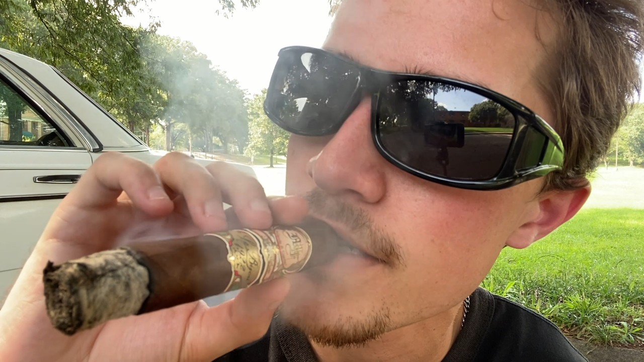 Smoking a "My Father" Cigar for the First Time - YouTube