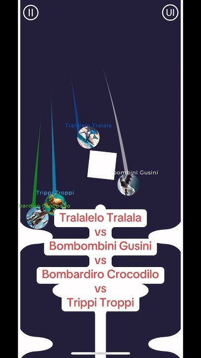 Tralalelo Tralala vs Bombombini Gusini vs Bombardiro Crocodilo vs Trippi Troppi Marble Race ...