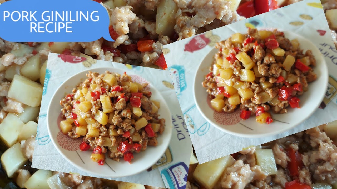 Pork Giniling Recipe #Groundpork #Ginilingwithoystersauce # ...
