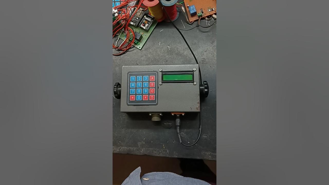 Arduino project hydraulic testing project - YouTube