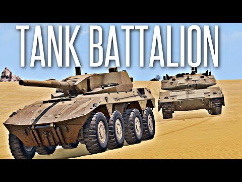 TANK BATTALION! - ArmA 3 Tanks DLC Operation