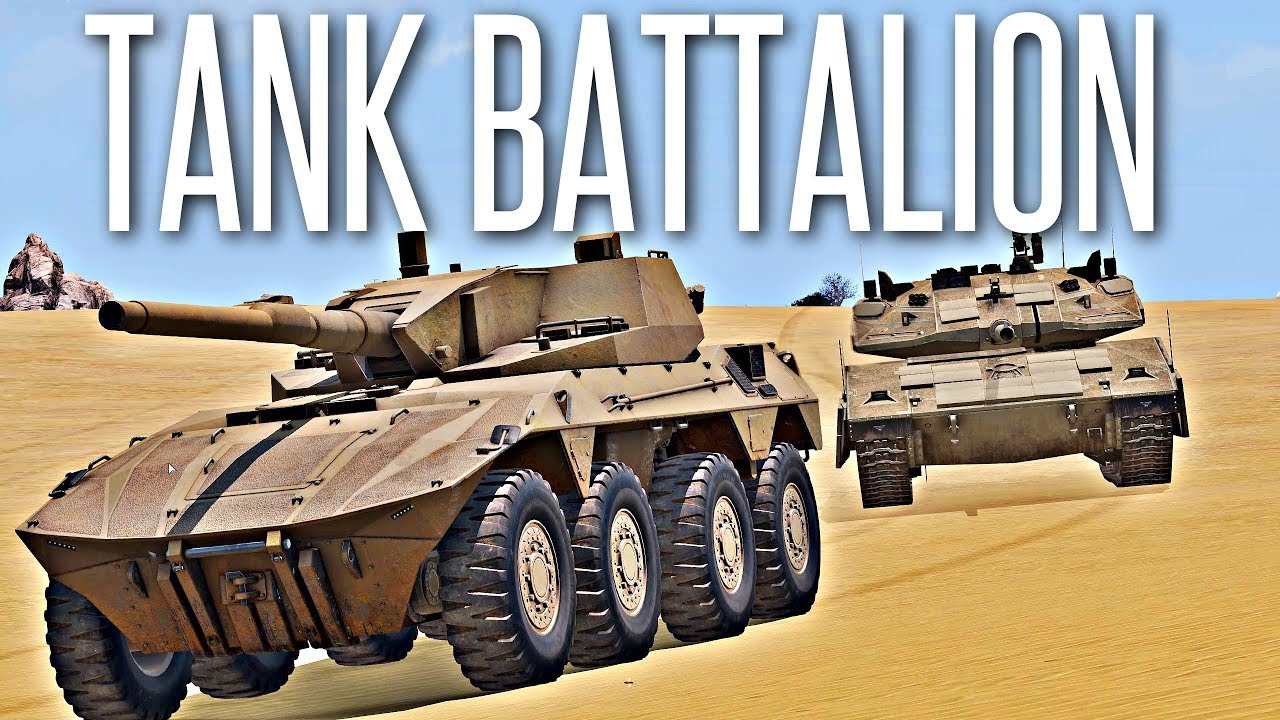 TANK BATTALION! - ArmA 3 Tanks DLC Operation - YouTube