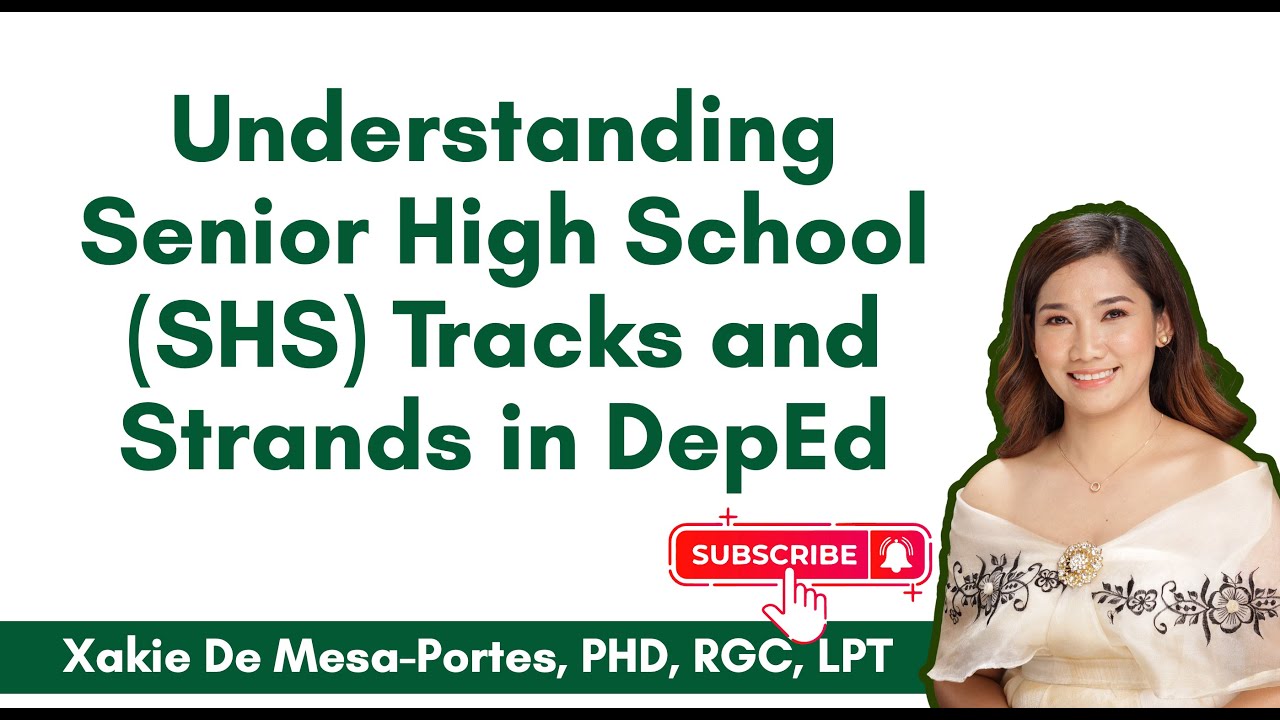 Understanding SHS Track and Strand: SHS CAREER GUIDANCE Lecture - YouTube