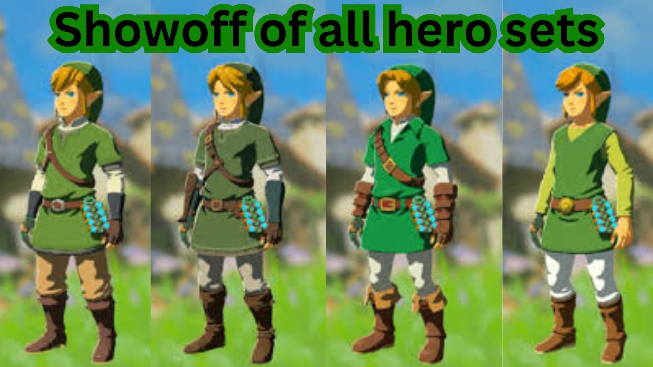 All hero sets showoff - YouTube