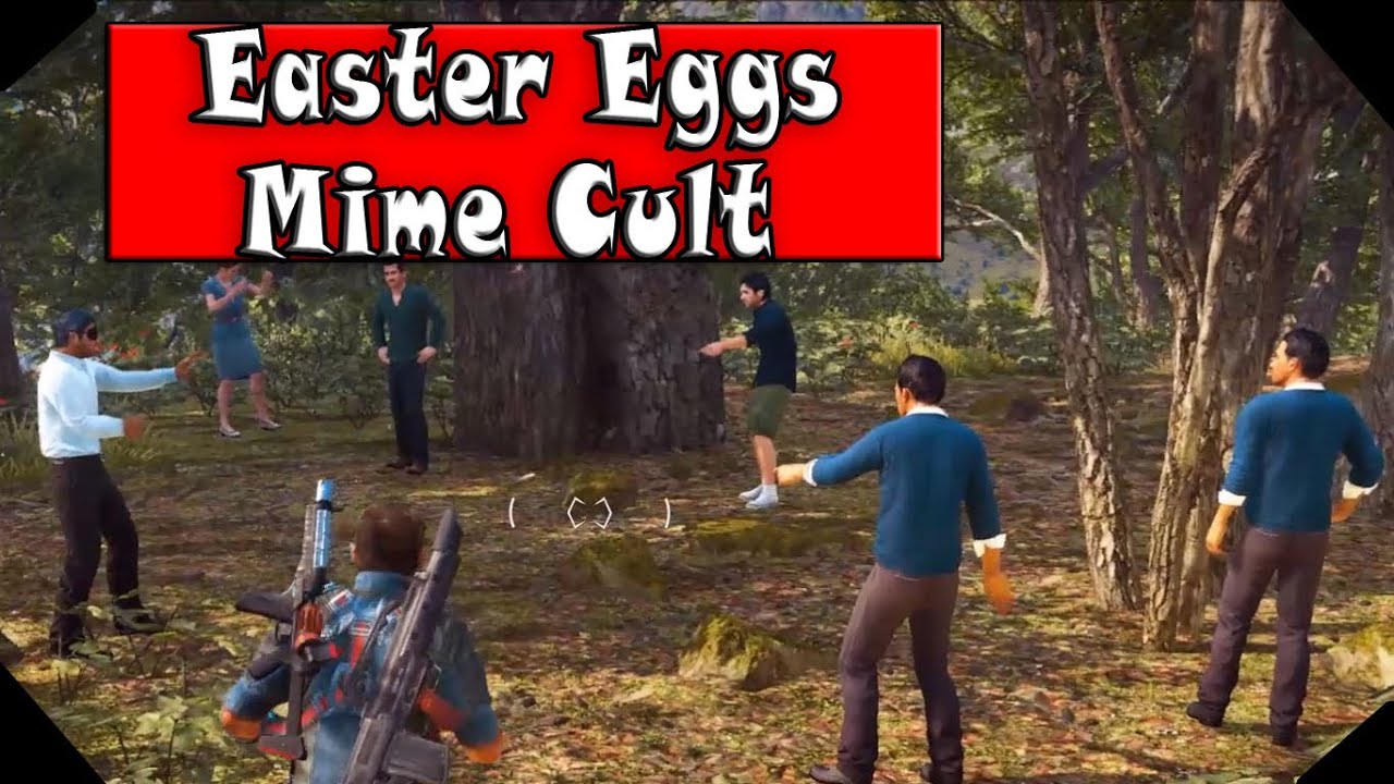 Just Cause 3 - Easter Eggs - Mime Cult Meeting (Mime Art) (PC HD ...