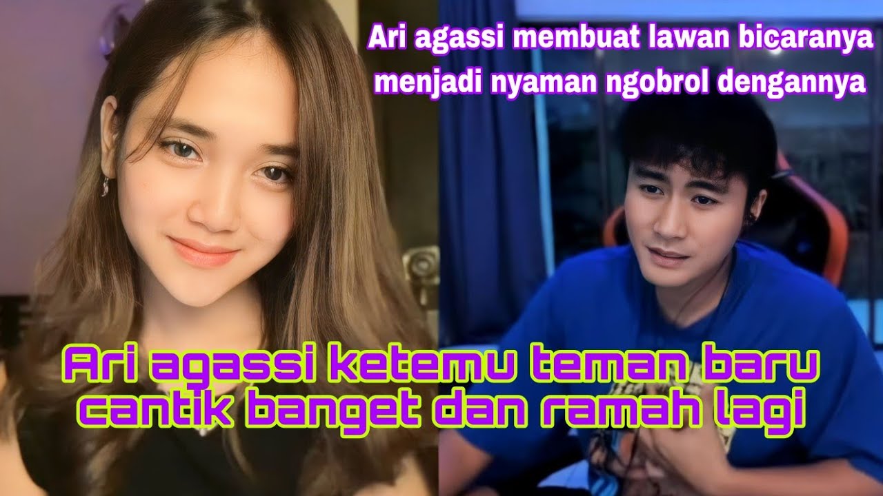 Ari agassi ketemu teman baru cantik banget dan ramah lagi langsung ...
