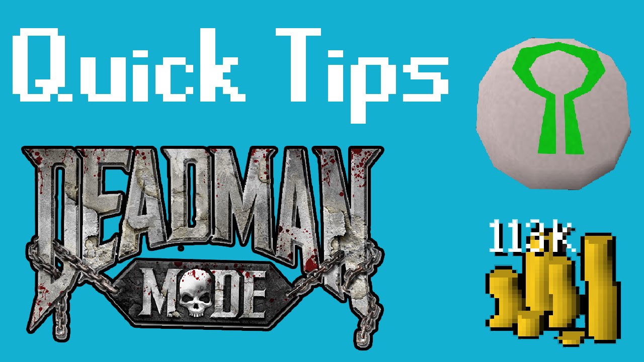 Deadman Mode Quick Tips - Easy Starting Cash - YouTube