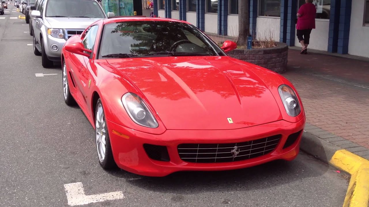 Ferrari 599 GTB Fiorano F1 Red - YouTube