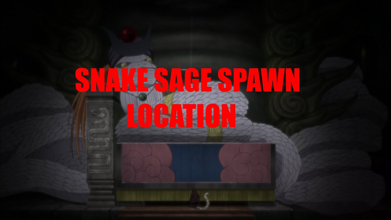 SNAKE SAGE SPAWN LOCATION SHINOBI LIFE 2 - YouTube