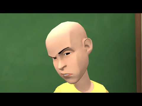 Caillou in Baldi's basics part 1 - YouTube