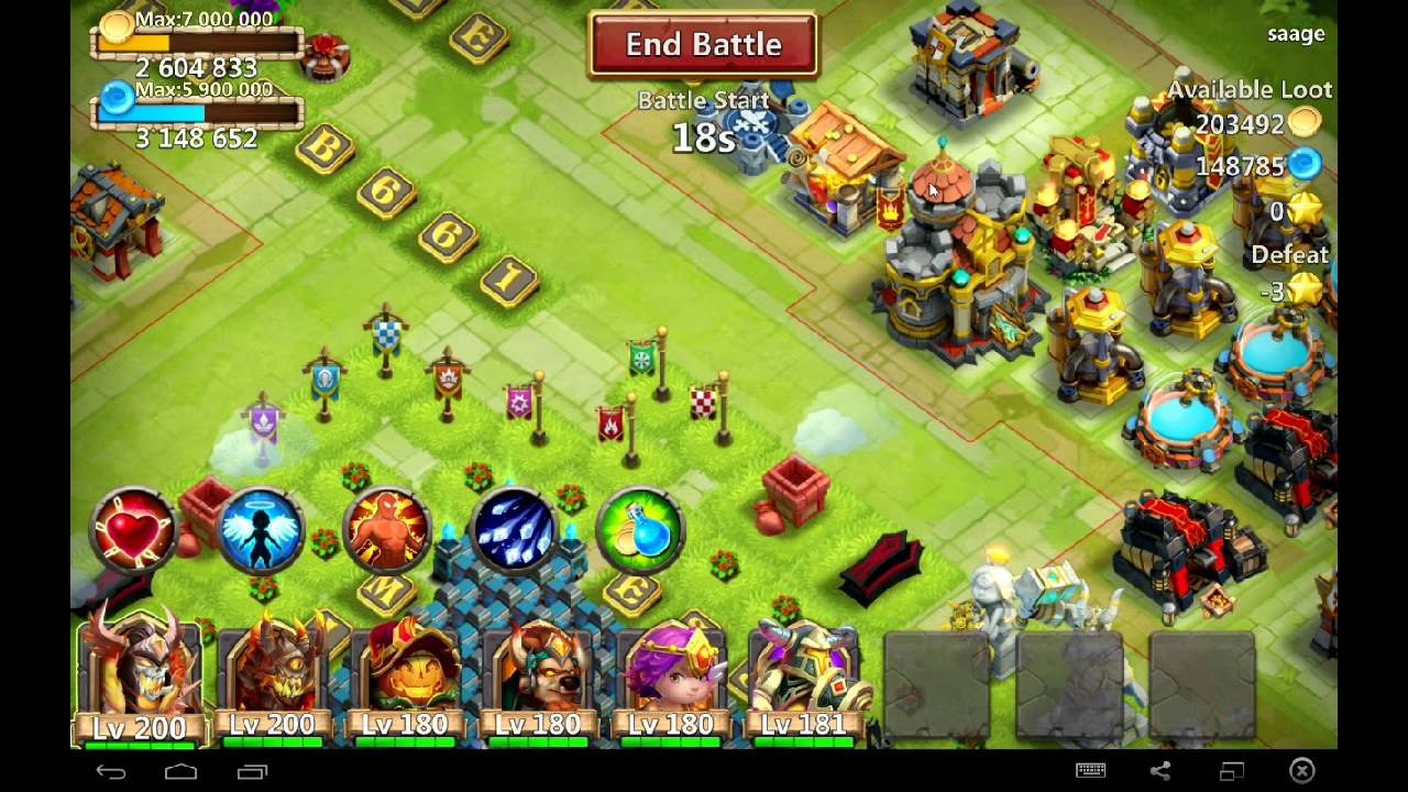 Castle Clash Blade Shell PART 2! Maurader for the win!!!!! - YouTube