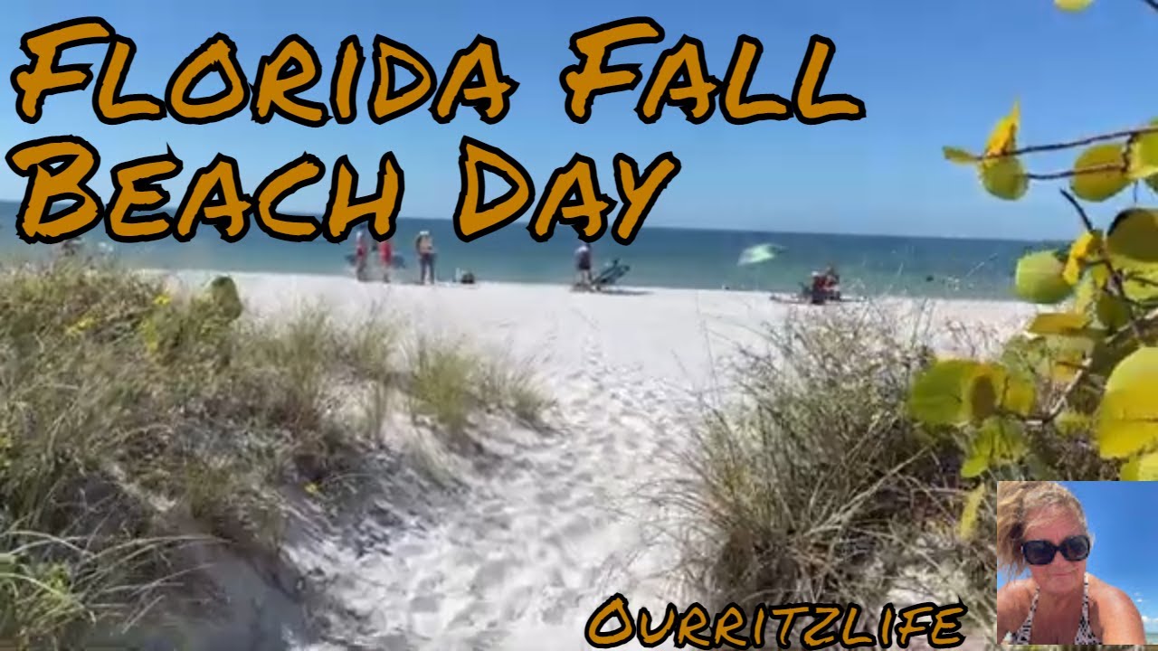Florida Fall Beach Day - YouTube