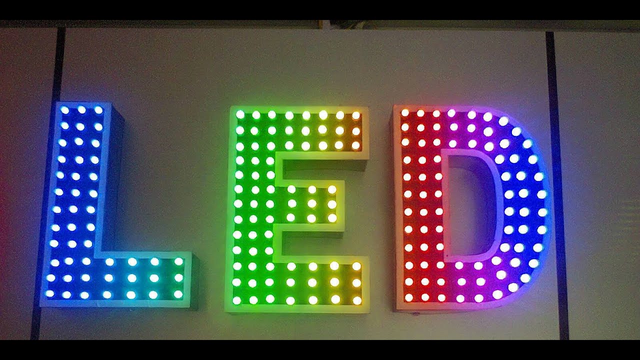 led full color - YouTube