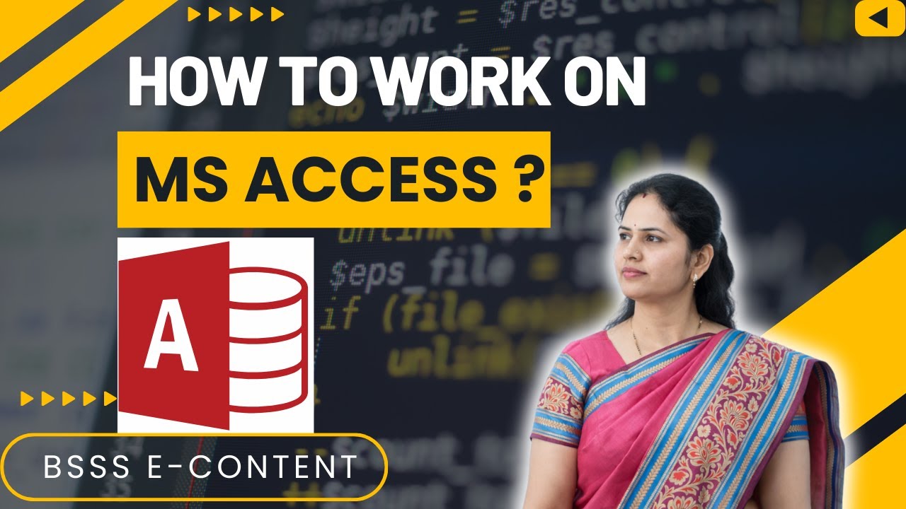 How to Work on MS Access | Database Creation Step by Step - YouTube