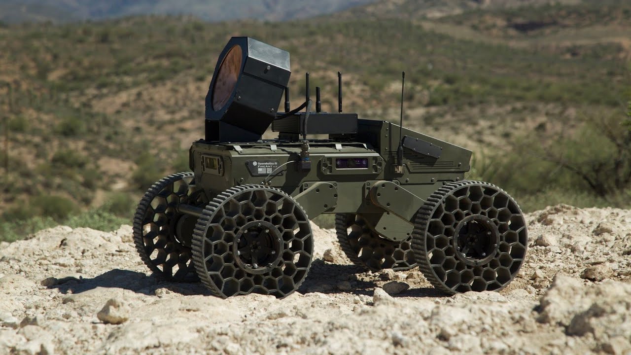 FireANT Swarm Robotics by Swarmbotics AI: The Ground-Based Tactical ...