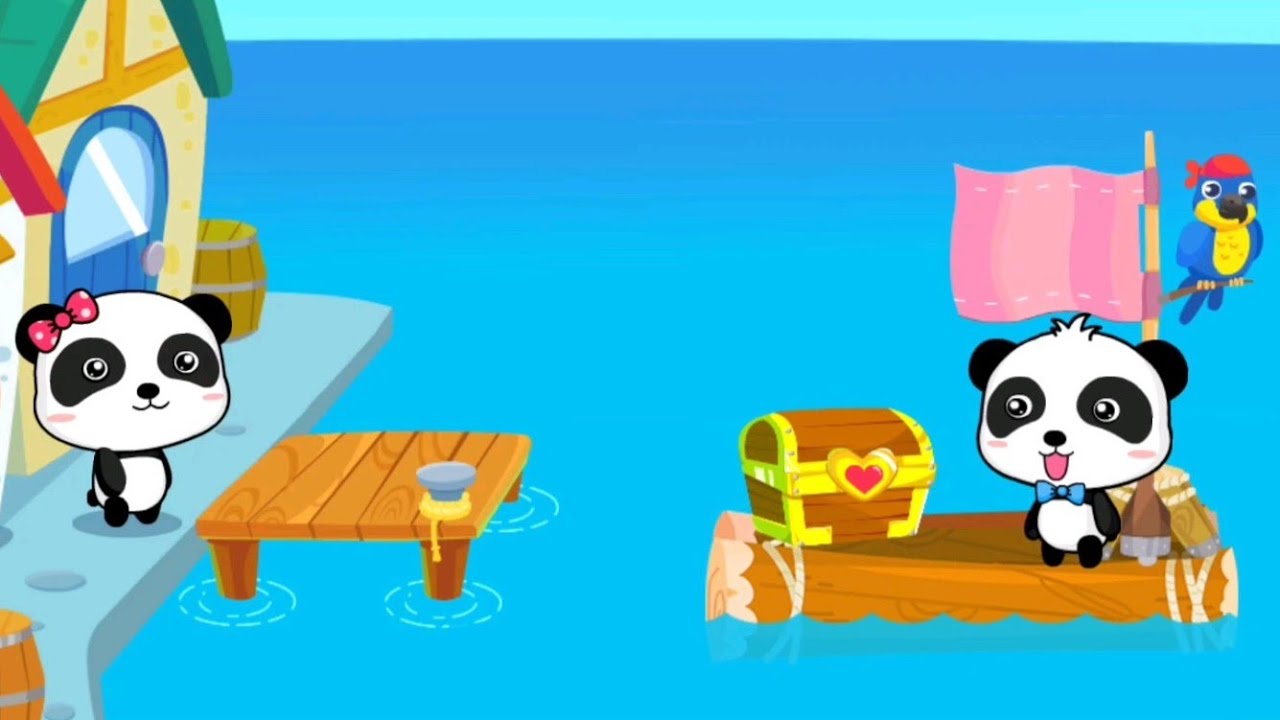 Baby panda little captain | Little panda captain | panda ship | Games ...