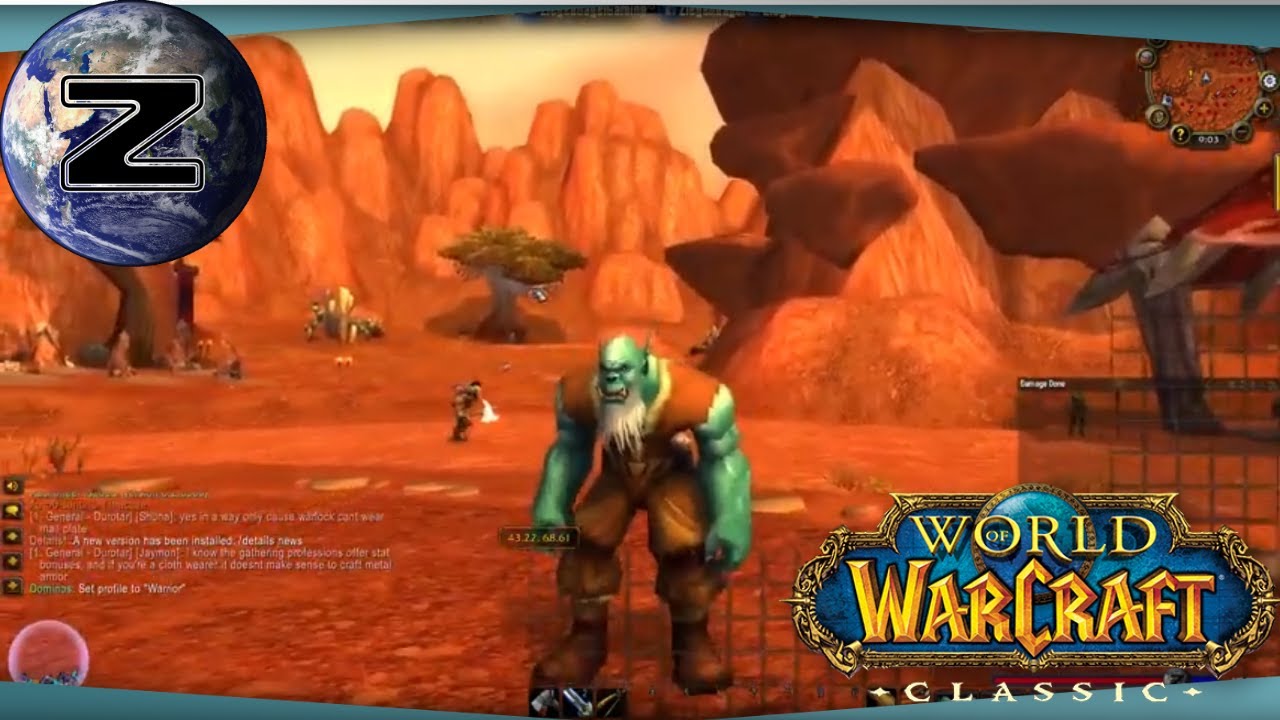 The Classic Journey Begins! World of Warcraft Classic Gameplay 2019 ...