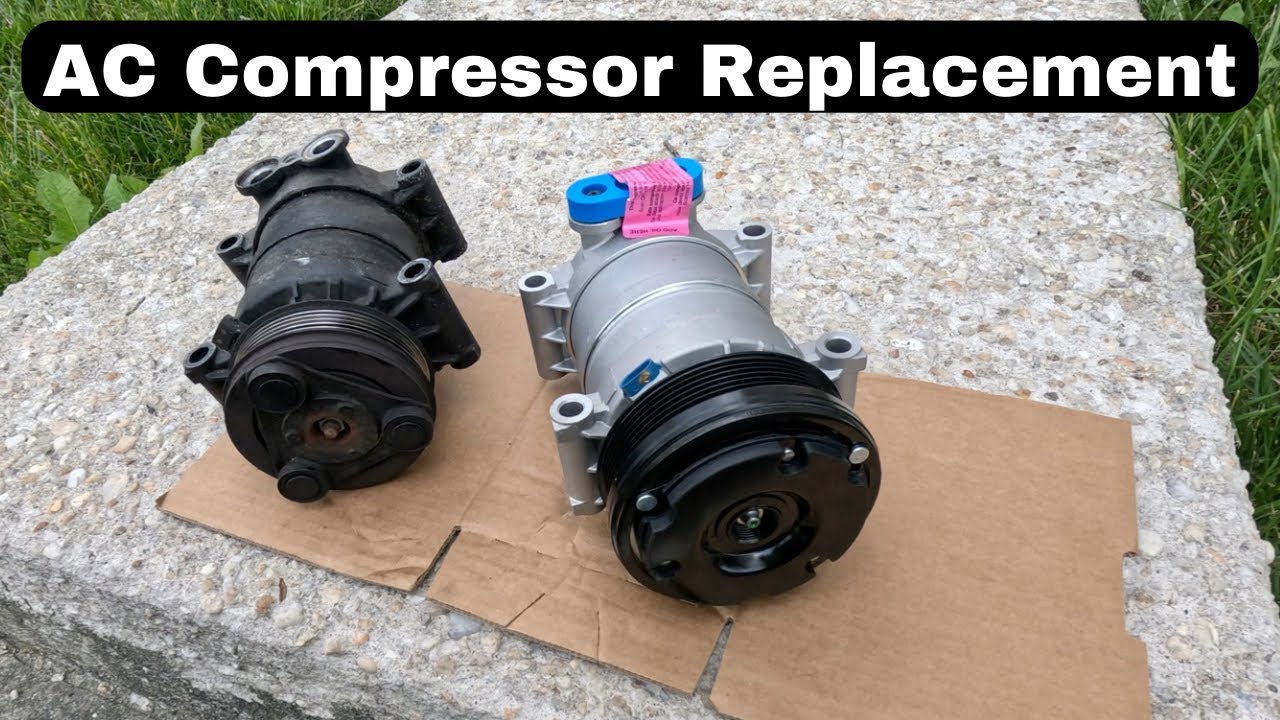AC Compressor Replacement & recharge - YouTube